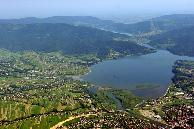 Jezioro Żywieckie Jezioro Żywieckie