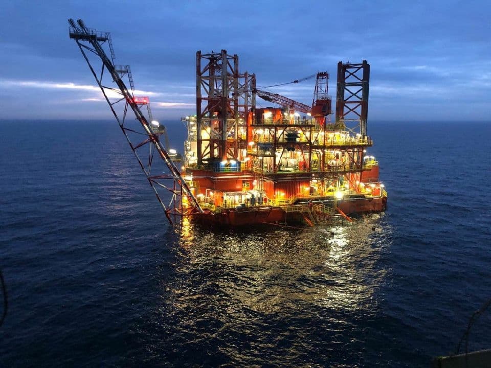 Platforma Petrobaltic wróciła na morze