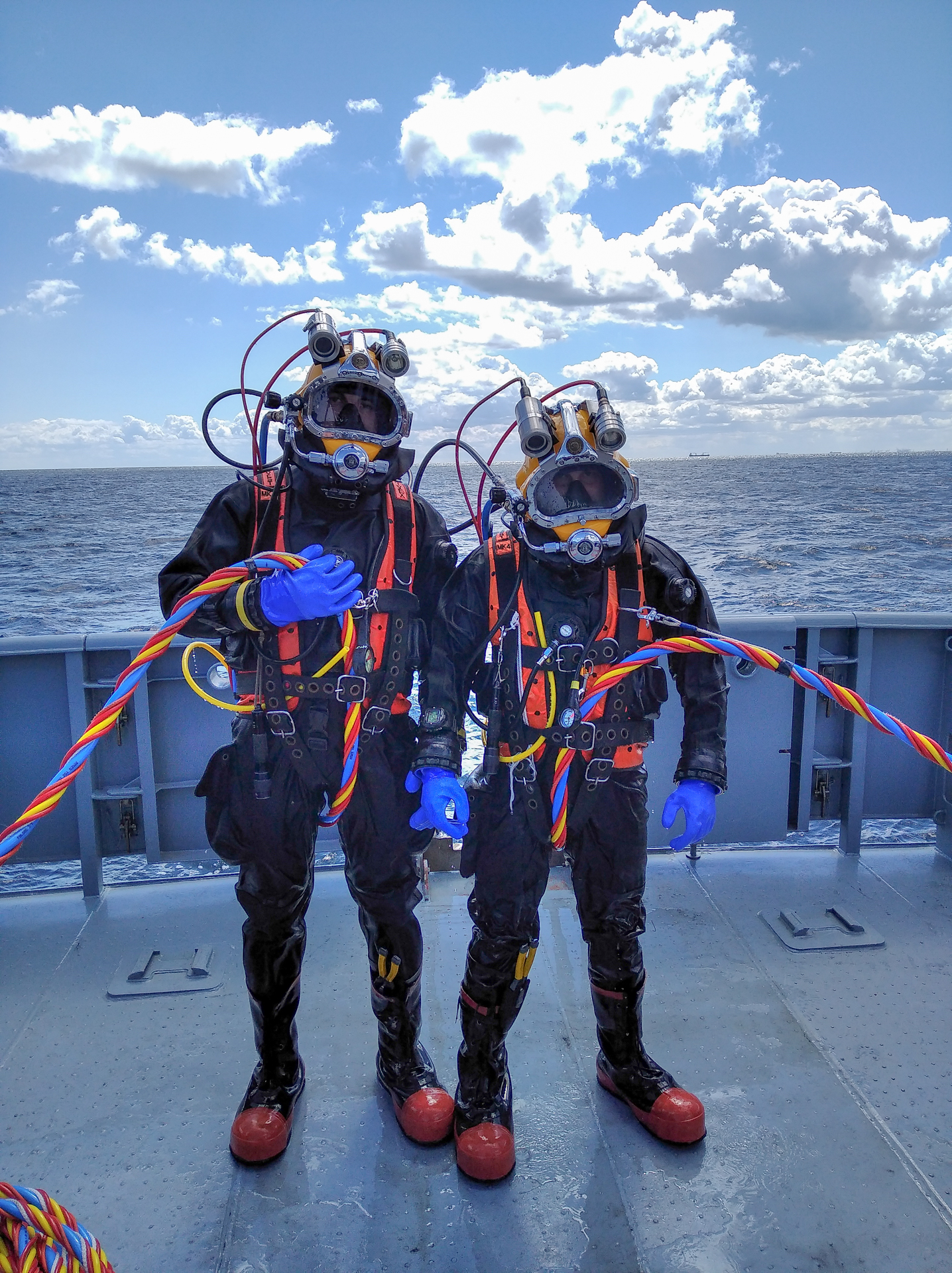 Morskie szkolenie nurków